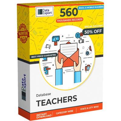 Teachers Database - Buy Marketing Database